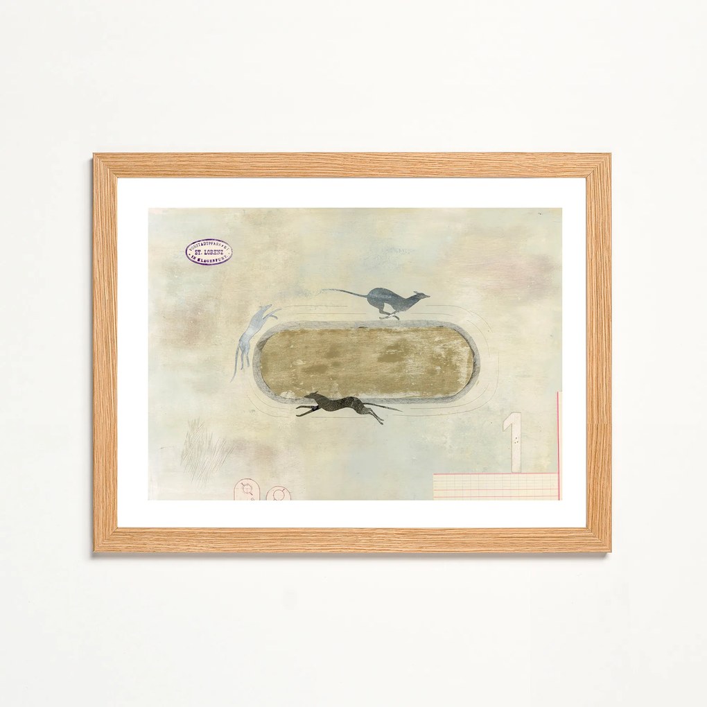 Andrea Tachezy | Závod Rám: Bílý, Velikost: 70 x 100 cm