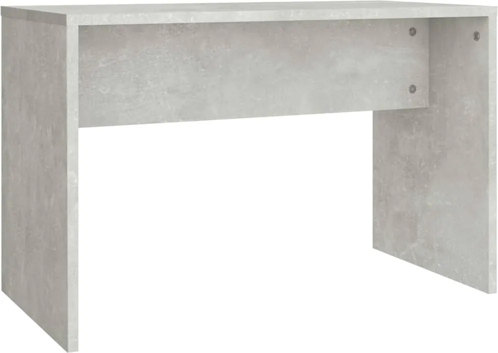 Toaletní stolek sada betonově šedý 74,5 x 40 x 141 cm 3114142