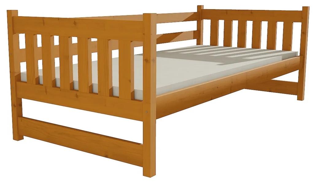 Dětská postel masiv 024 borovice masiv 80 x 200 cm olše