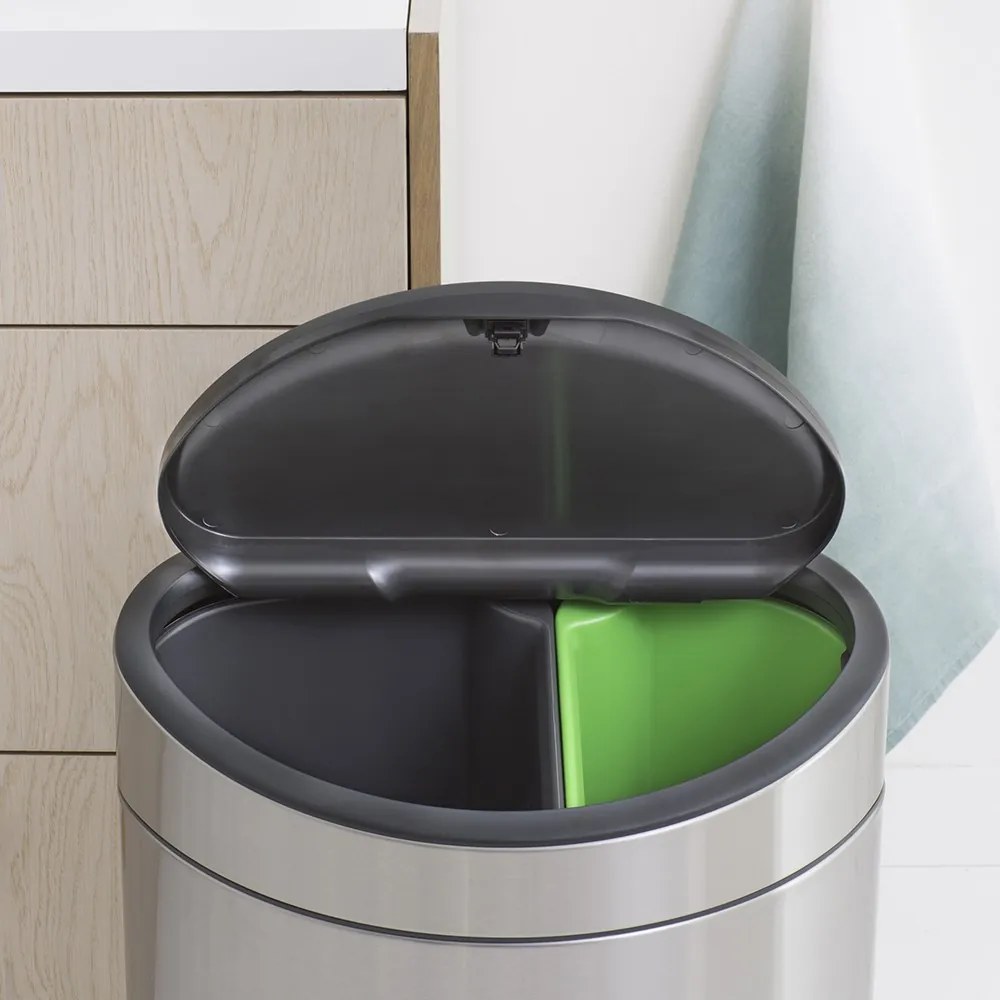 Brabantia Touch Bin NEW 23/10L matná ocel otiskuvzdorná