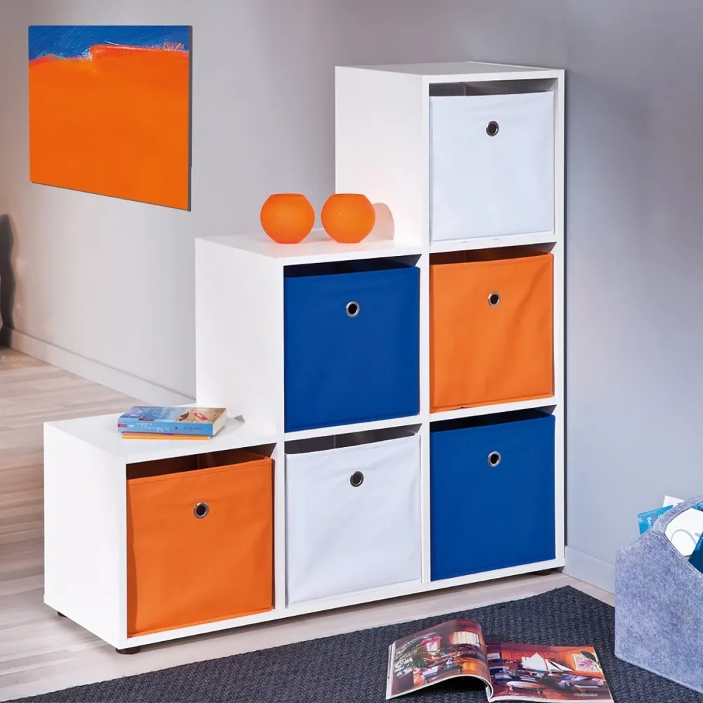 Idea IDEA WINNY textilní box, oranžový