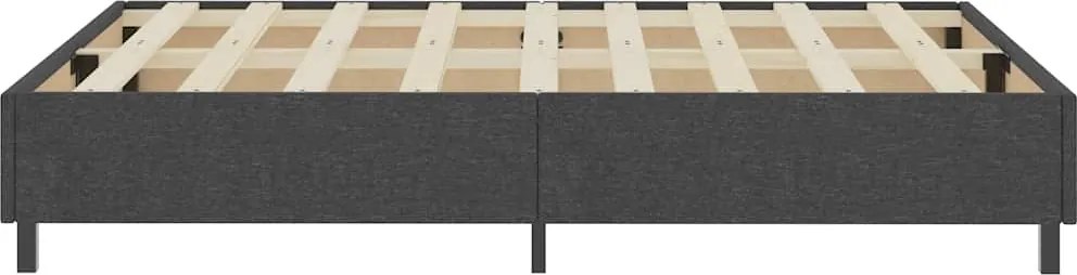 Postel boxspring šedá textil 180 x 200 cm 287466