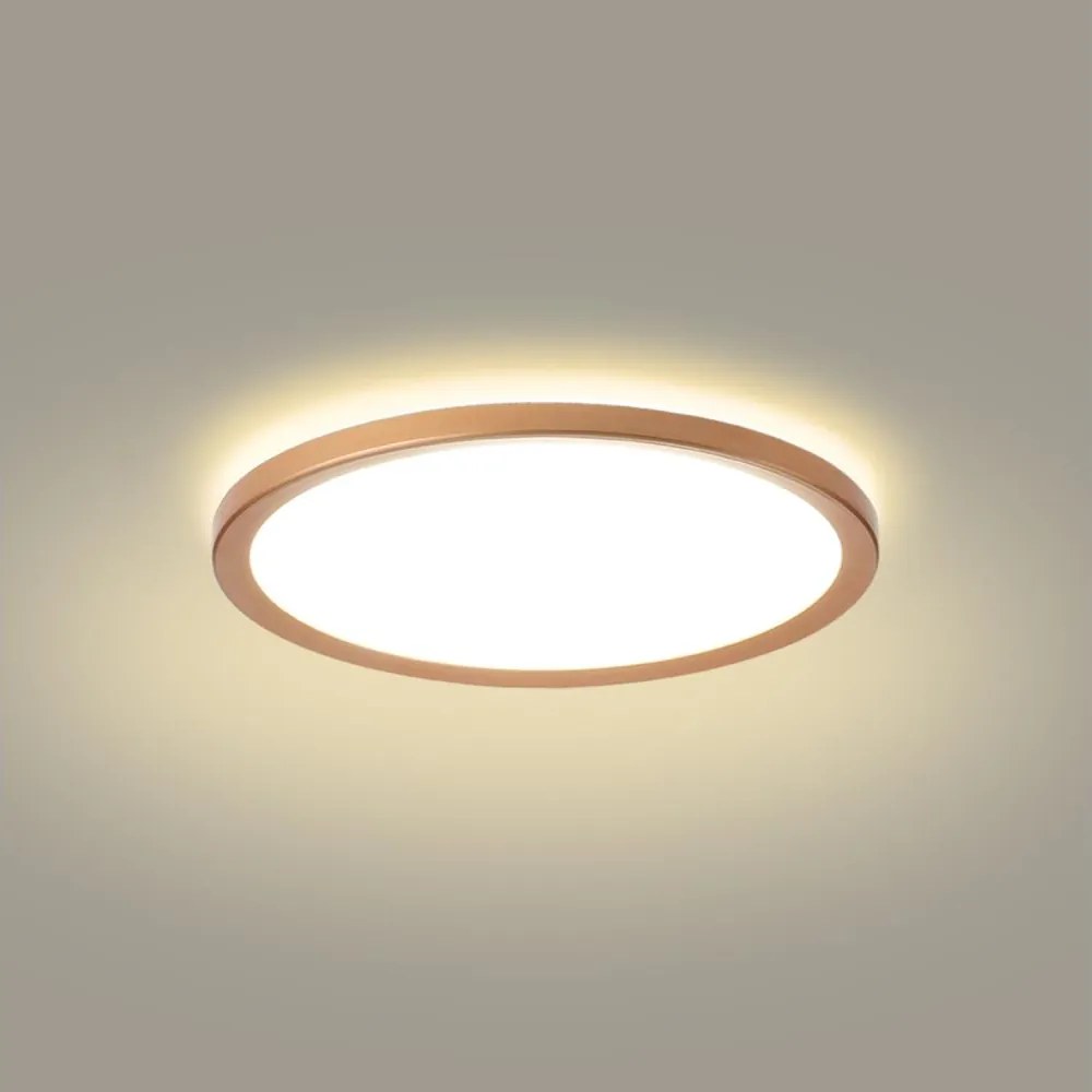 Brilagi - LED Koup. str. svít. ULTRA SLIM LED/18W/230V pr. 30 cm rose gold IP54