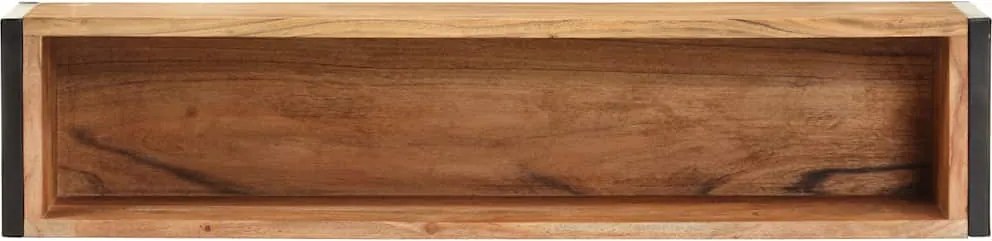 Truhlík 90 x 20 x 68 cm masivní akáciové dřevo 321939