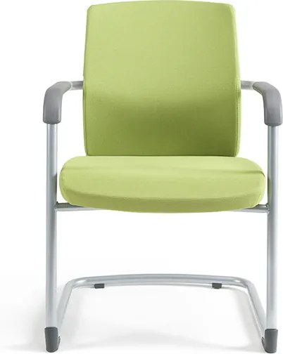 Office Pro Jednací židle JCON WHITE — více barev, nosnost 120 kg Zelená