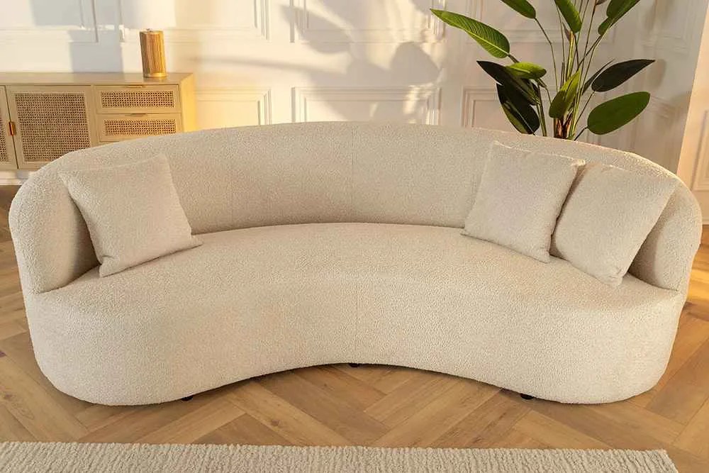 Designová sedačka Pasquale 230 cm béžová