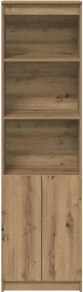 Komoda dub artisan 50x35x180 cm kompozitní dřevo 3328470