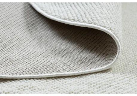 Kulatý koberec CASABLANCA PLUS krémový Jednobarevný, smyčkový velikost kruh 150 cm | krásné koberce cz
