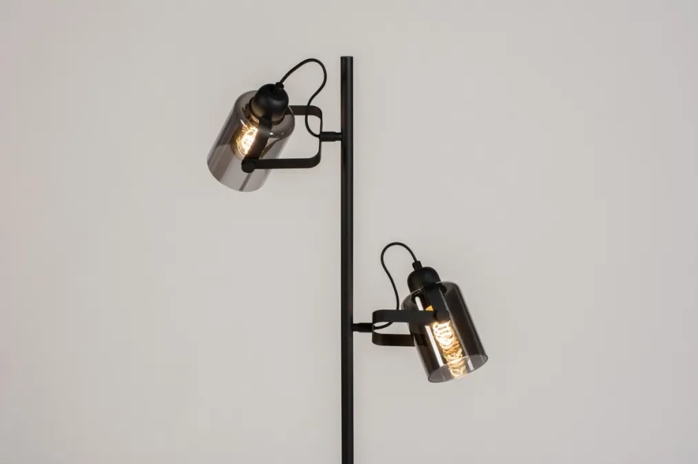 Stojací lampa Contrade Black II