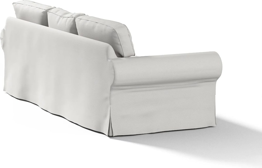 Potah na pohovku IKEA Ektorp 3-místná rozkládací, NOVÝ MODEL 2013 barva šedá látka pletený vzor