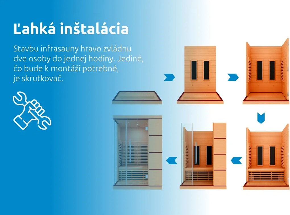 Marimex | Infrasauna Marimex NOBLESSE 2001 L s Wi-Fi | 11105675