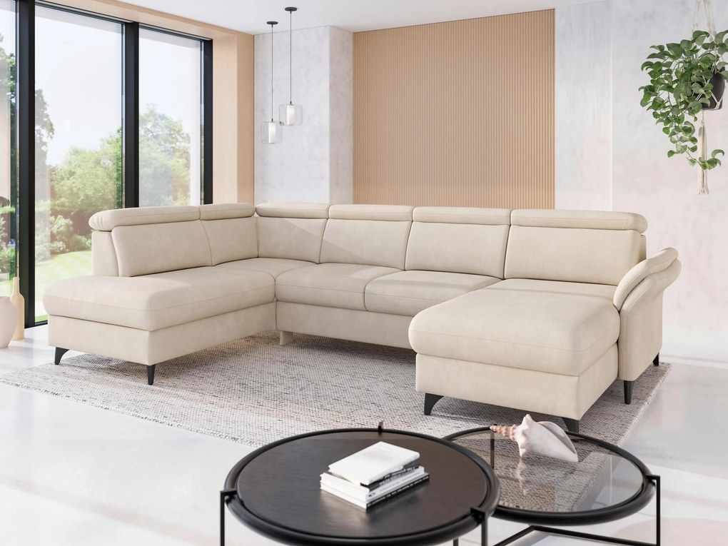 XXXLutz SEDACÍ SOUPRAVA, textil, pískové barvy Sit & More - Sedací soupravy - 00014402589F