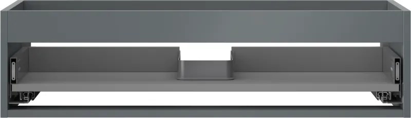 Mexen Box-A, závěsná skříňka 90 cm, 1 zásuvka, grafitová matná, 91AX0-0900-235-1-66