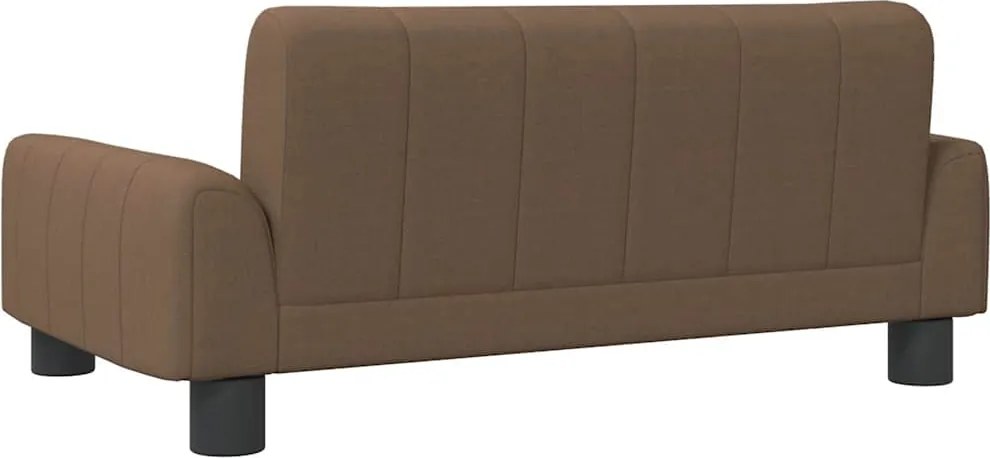 Pelíšek pro psy hnědý 70 x 45 x 30 cm textil 171860