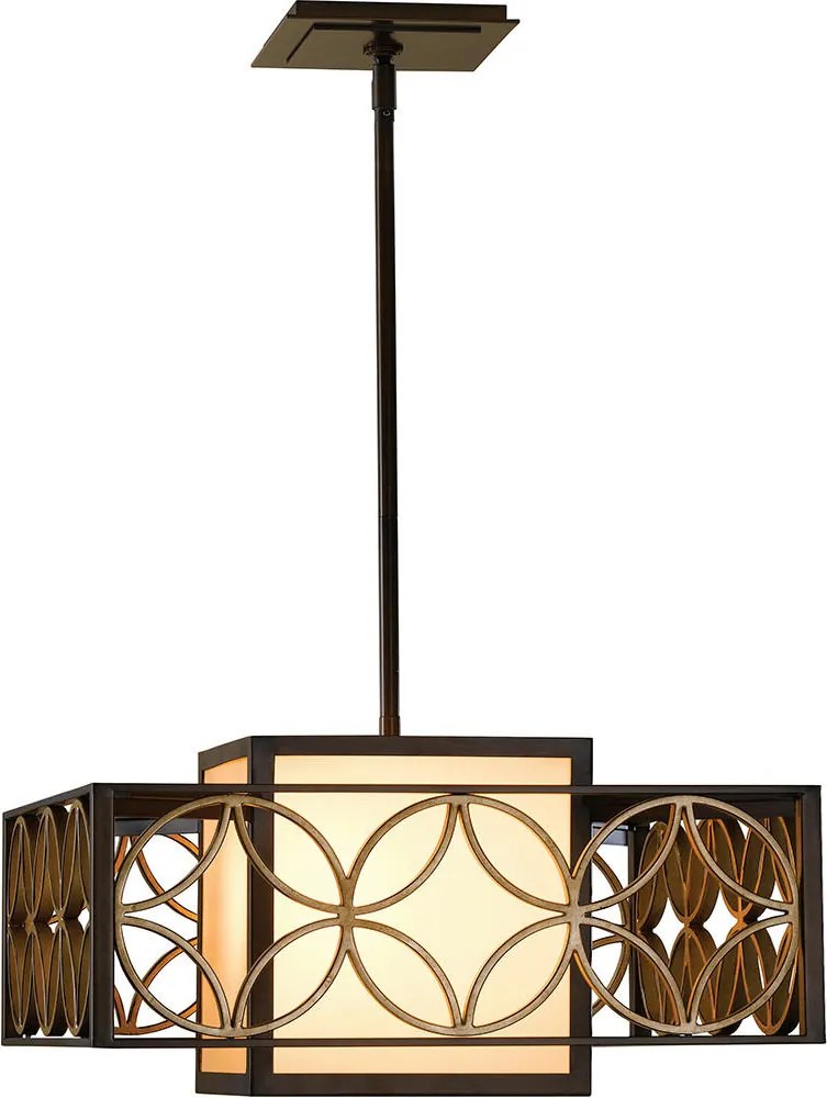 XXXLutz ZÁVĚSNÉ SVÍTIDLO, 53.3/53.3/39 cm Elstead Lighting - Online Only svítidla - 009093022001