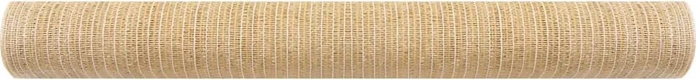 Stínící tkanina béžová 1,5 x 10 m HDPE 195 g/m² 149467