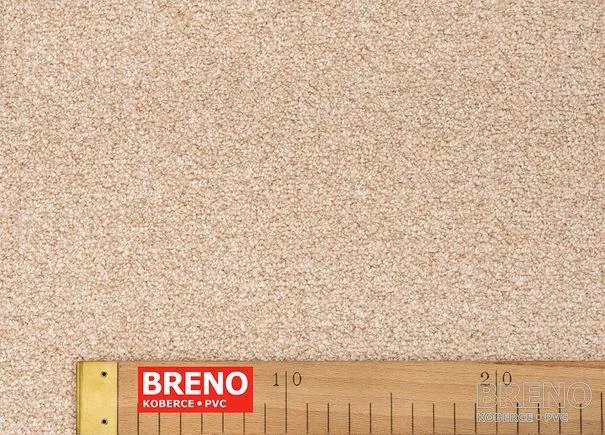 Breno Metrážový koberec GEM - GUSTO 80 oranžový, šíře 400 cm, Oranžová