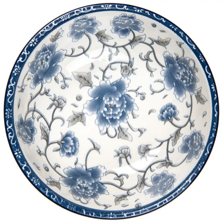 Modro-bílá porcelánová miska Boefje – 19x7 cm
