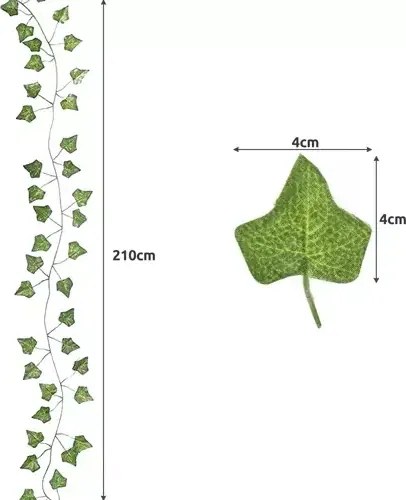 Umělý břečťan – girlanda 50,4 m