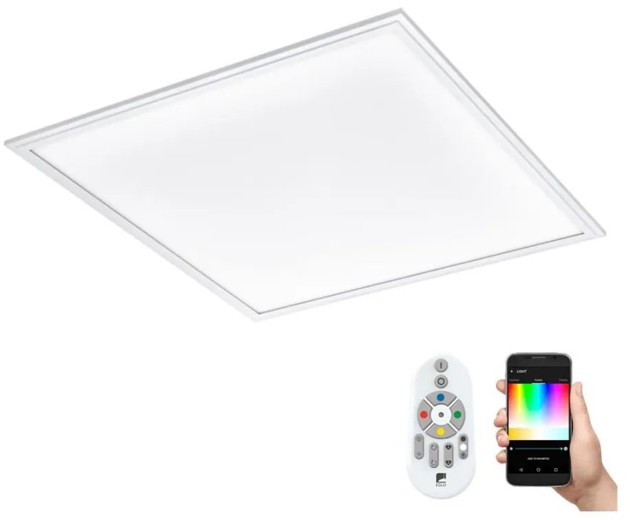 Eglo 96663 - LED RGBW Stmívatelné svítidlo SALOBRENA-C LED/30,5W/230V + DO