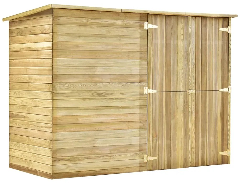 vidaXL Marketos Zahradní domek / kůlna 232 x 110 x 170 cm impregnovaná borovice
