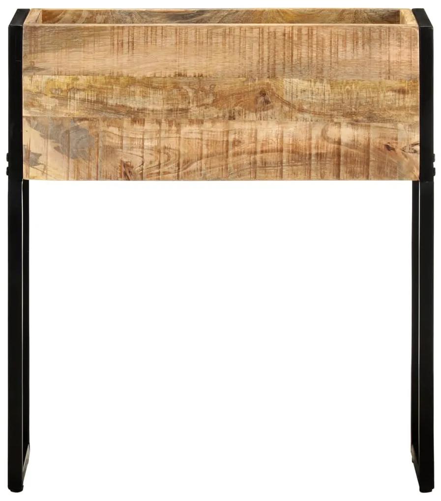 vidaXL Truhlík 60 x 20 x 68 cm hrubé mangovníkové dřevo