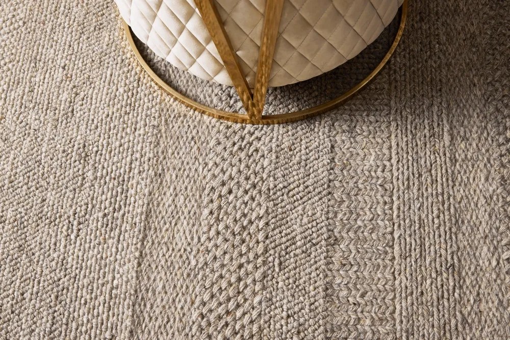 Diamond Carpets India, Ručně vázaný kusový koberec Mojave DESP P54 Sand, 160x230, béžová, chodba / předsíň