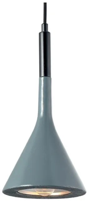 ACA DECOR Závěsné svítidlo Concrete Grey Ø 18 cm