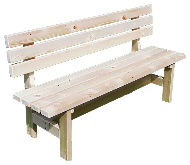 Lavička dřevěná masiv TOHOS®, 160 x 48