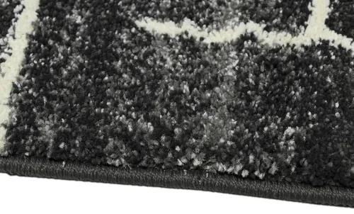 Koberce Breno Kusový koberec DOUX 8022/IS2K, Černá, 160 x 235 cm