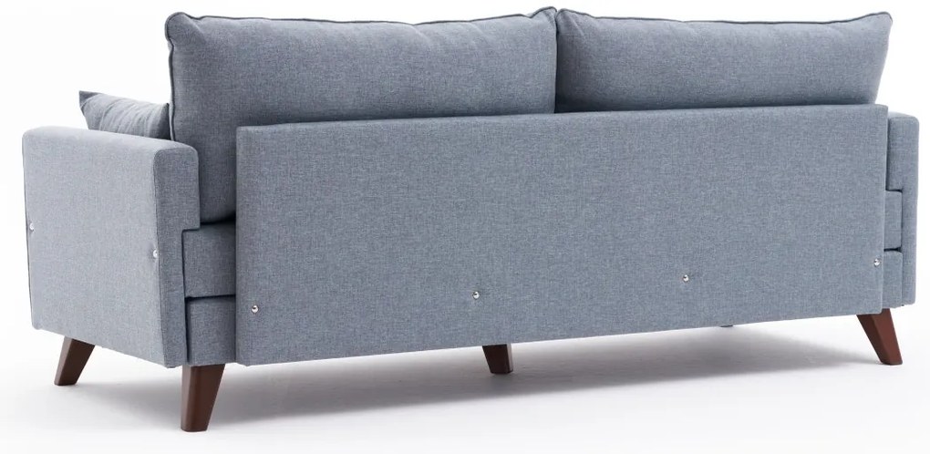 Hanah Home Rozkládací pohovka BELLA modrá 208 cm 825BLC1688