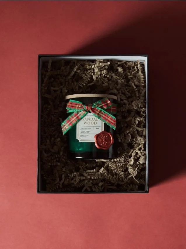 Sinsay - Vonná svíčka Sandalwood - zelená