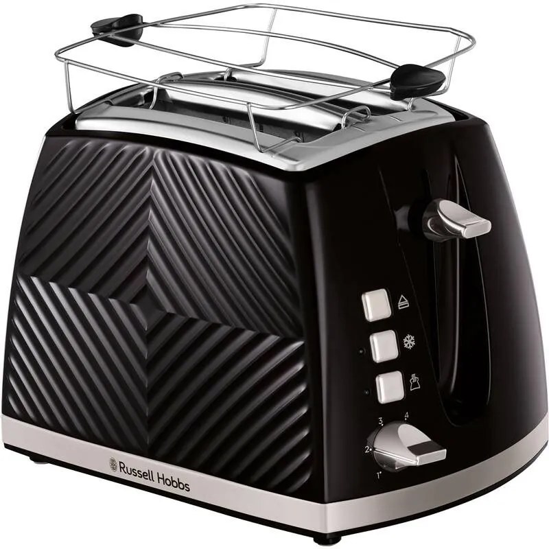 Topinkovač russell hobbs 26390-56 groove 2s toaster black