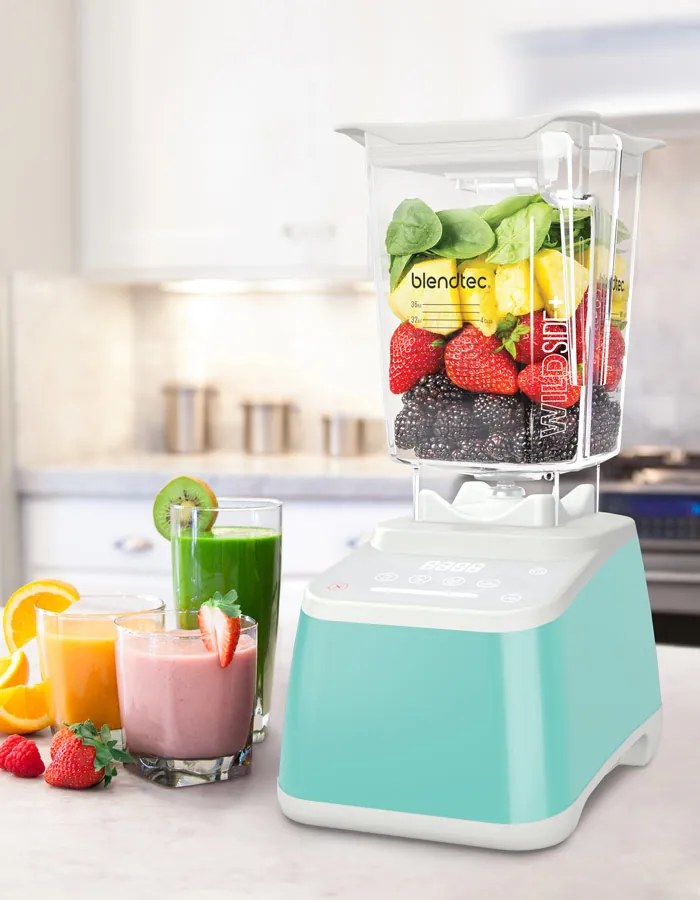 Blendtec mixér Designer 625 - modrozelený