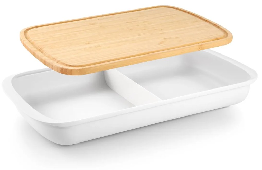 TESCOMA Krájecí deska se zásobníkem ONLINE 45 x 25 cm