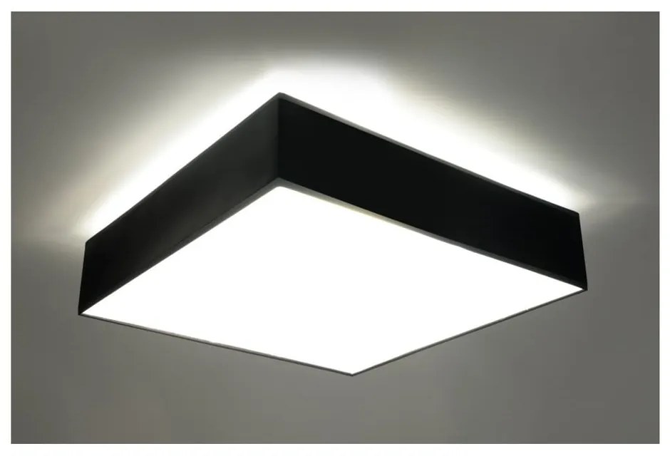 Černé stropní svítidlo Sollux Mitra Ceiling