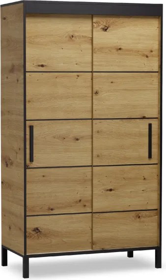 ADRK Furniture Posuvná skříň BELL 120 SW-BLL-120-A