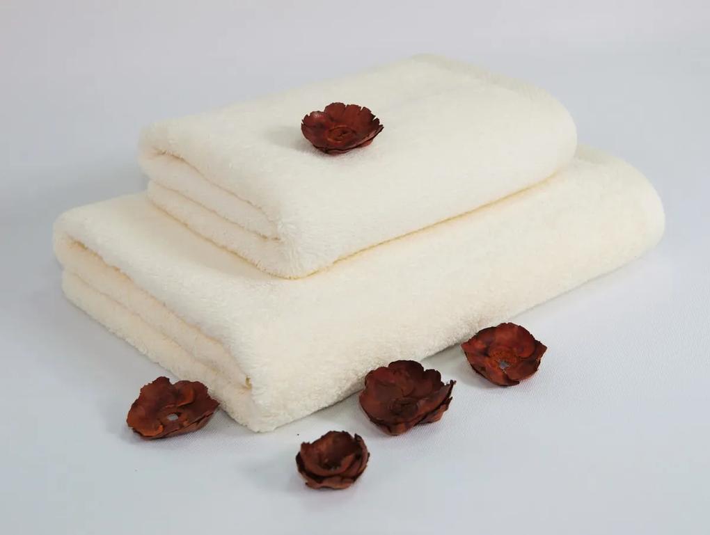 Bavlněný ručník Cezar 50x100 cm ecru