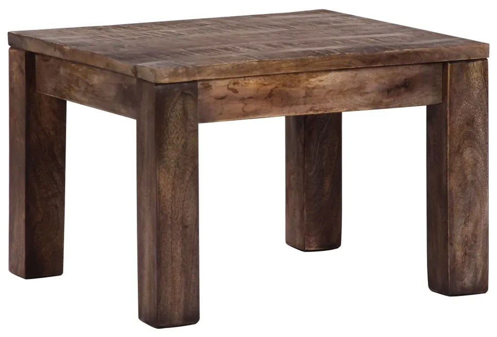 Konferenční stolek 50 x 50 x 35 cm masivní mangovníkové dřevo 247468