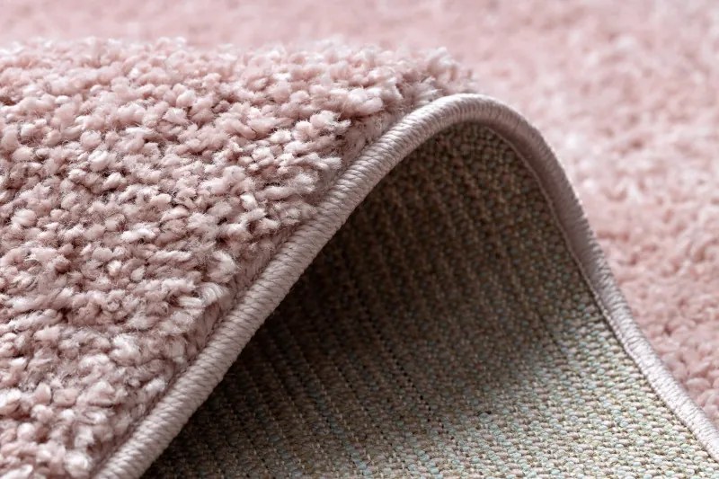 Dywany Łuszczów, Kusový koberec Berber 9000 pink, 240x330, růžová, obývací pokoj