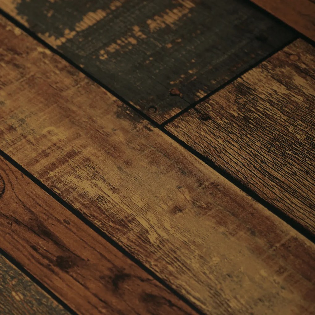 Jídelní set DEZI 1+2 - old wood / šedé kovové nohy