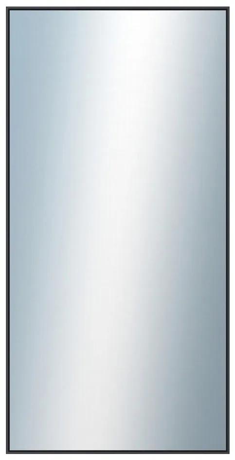 DANTIK - Zarámované zrcadlo - rozměr s rámem cca 60x120 cm z lišty Hliník černá | P02-021 (7002021)