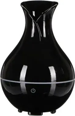 SIXTOL Bloom černý lesk / Aroma difuzer / 200ml / 6 W / Automatické vy