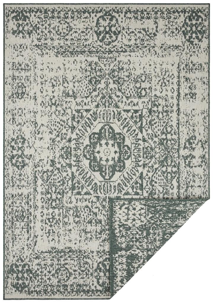 NORTHRUGS - Hanse Home koberce Kusový koberec Twin Supreme 104135 Green/Cream - 80x150 cm