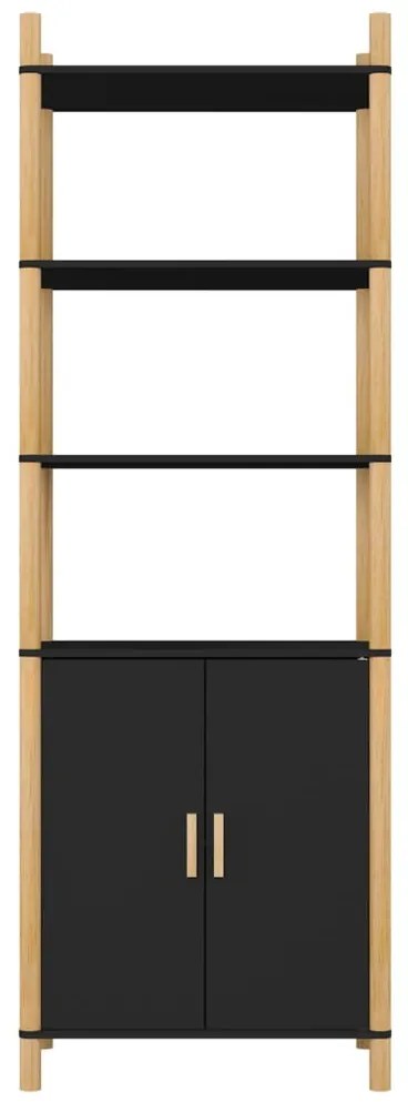 Skříň highboard černá 60x40x173 cm kompozitní dřevo