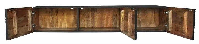 Massive home | Luxusní tv stolek Black lagoon mango 160cm