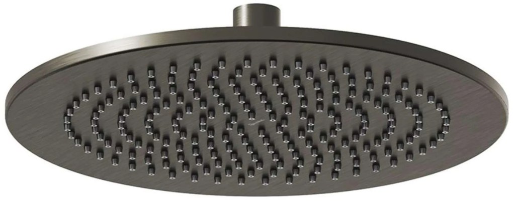 Ravak - Hlavová sprcha, průměr 25 cm, kartáčovaný grafit X07P699