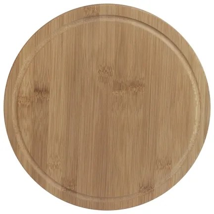 BISK Erga, bambusová krájecí deska 280x280x10 mm, hnědá, Erga-07877