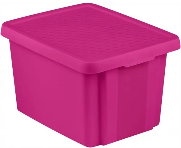 Úložný  box  s víkem 26L - fialový CURVER OEM R41143