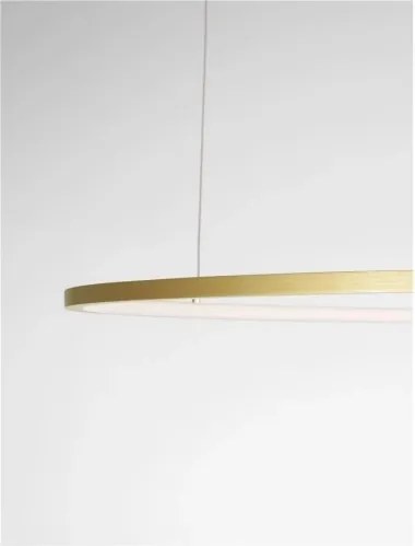 Závěsné LED svítidlo NOVA LUCE TARQUIN 59W 3000K 9345610 stmívatelné Triac
